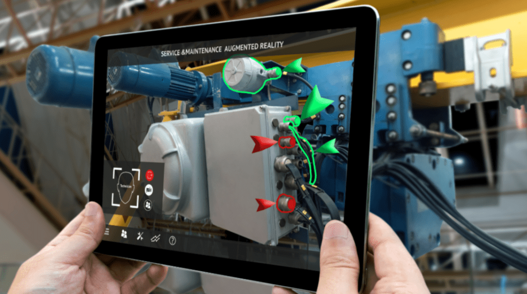 Augmented Reality AR Maintenance Training Troubleshooting