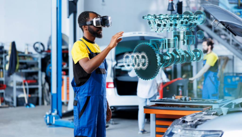 Augmented Reality AR Maintenance Training Troubleshooting